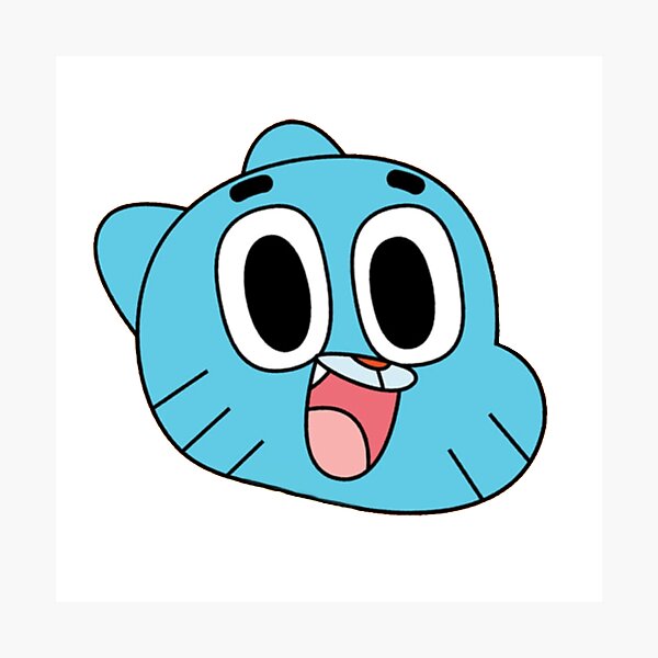 Gumball Watterson Happy Face Photographic Print For Sale By Km83