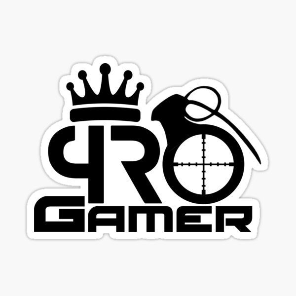 "Pro Gamer" Sticker for Sale by DragonGFX | Redbubble