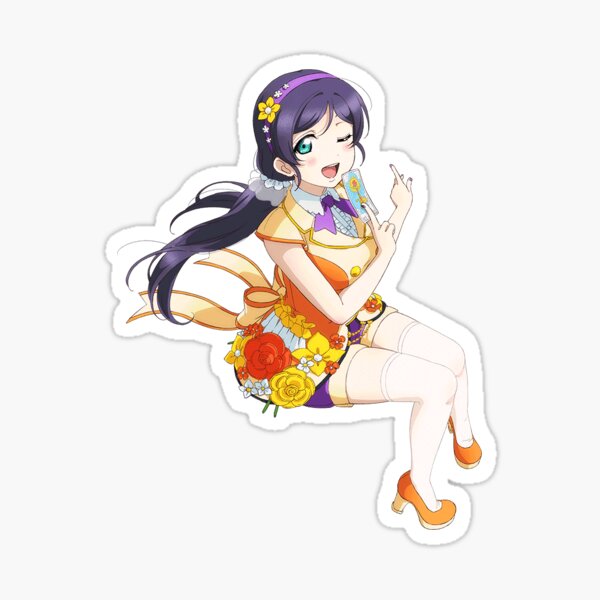 "Tojo Nozomi Birthday Sticker" Sticker for Sale by Catc0m21 | Redbubble