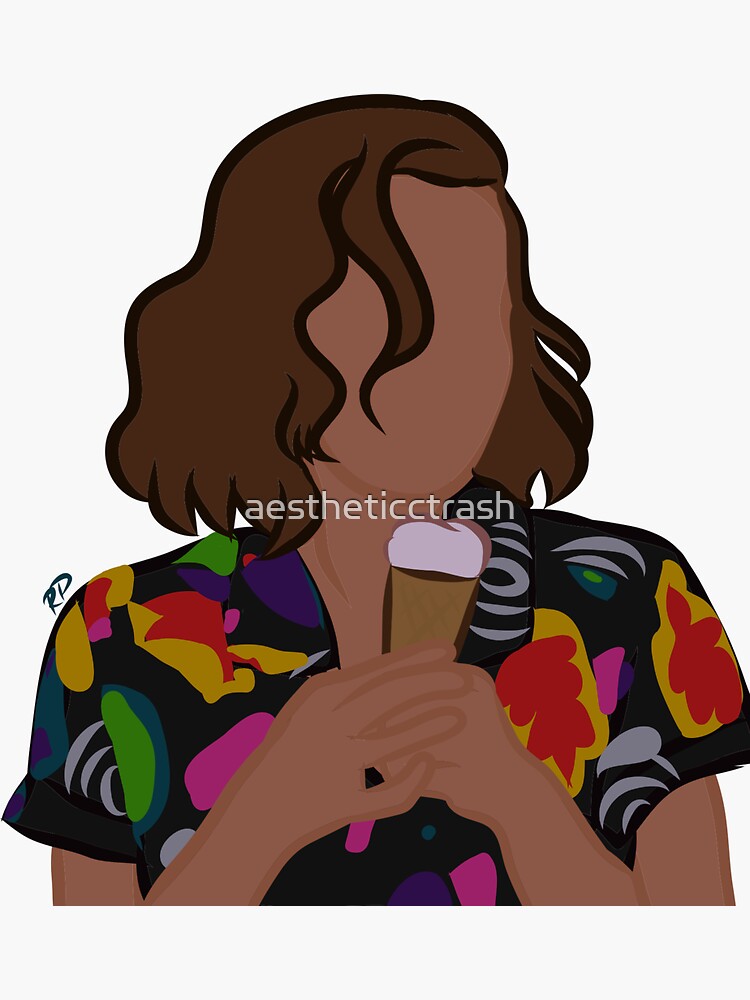 "Eleven season 3" Sticker for Sale by aestheticctrash | Redbubble