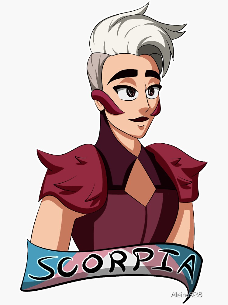 "Scorpia - She Ra Fanart" Sticker for Sale by Aleina928 | Redbubble