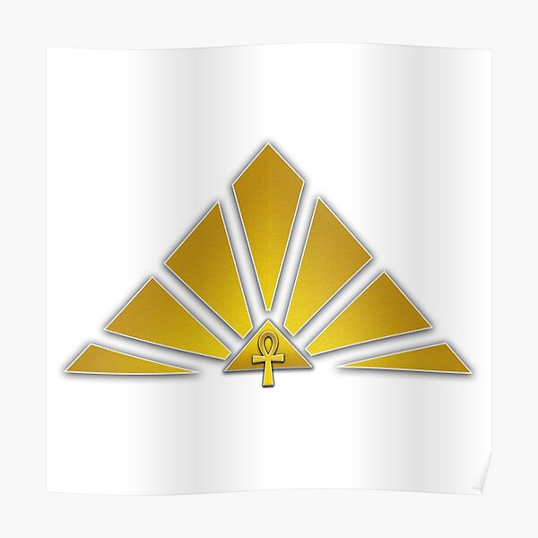 Póster «Pirámide de la coalición galáctica protiana» de Gold22karat | Redbubble