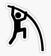 Pole Vault: Stickers | Redbubble