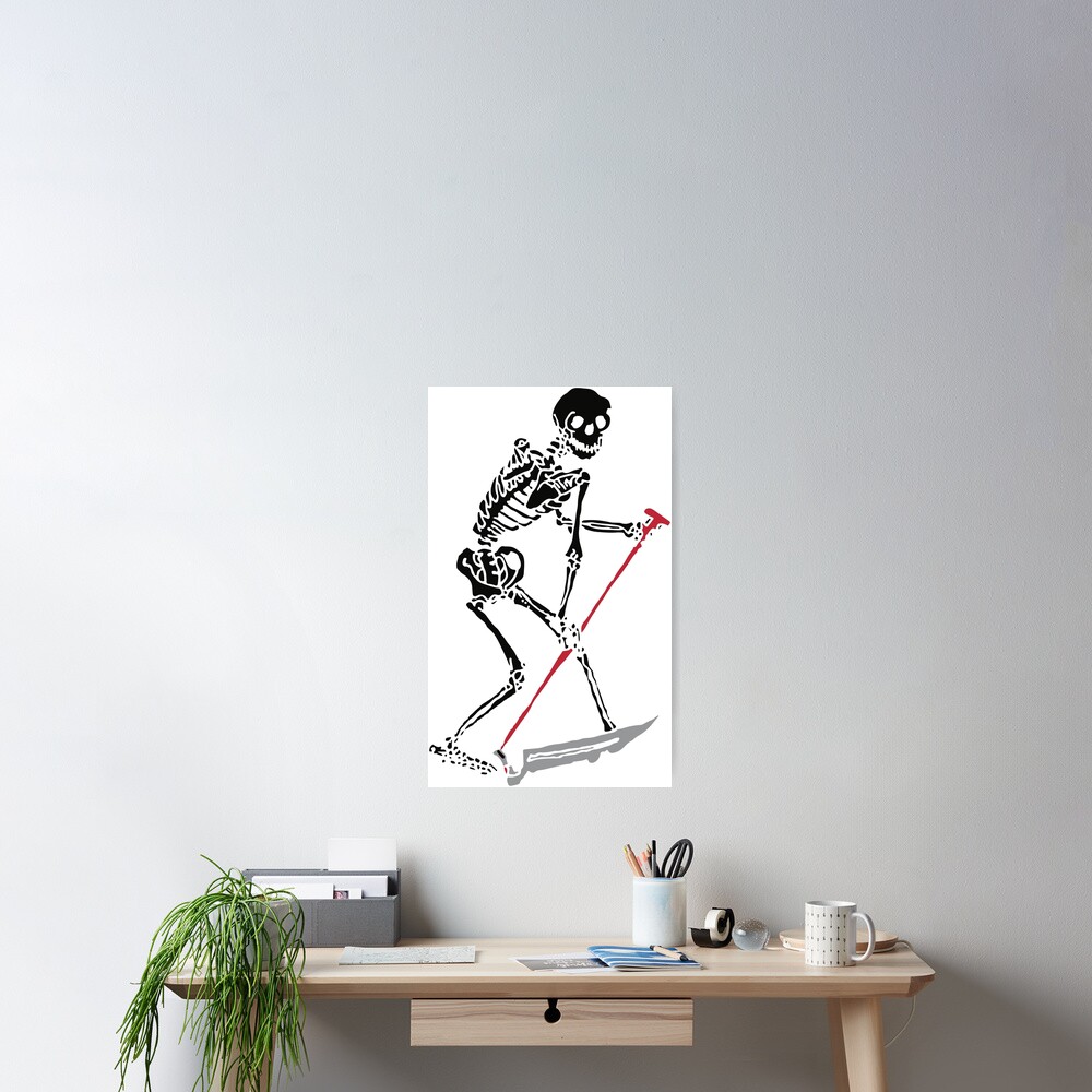 "LiL PEEP Schemaposse Skeleton" Poster von FanMerchHaven | Redbubble
