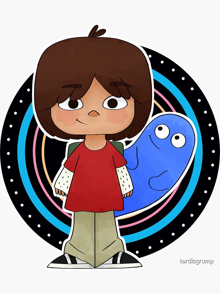 "Foster's Home for Imaginary Friends Mac and Blue" Sticker for Sale by ...