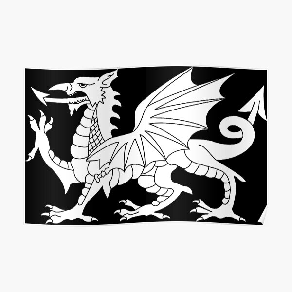 Welsh Dragon Posters | Redbubble