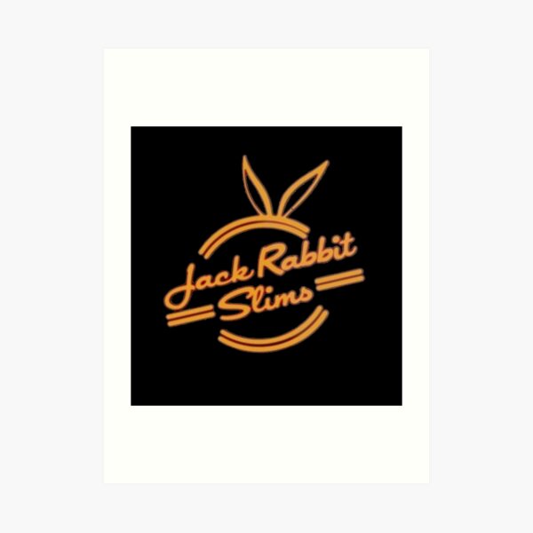 "Jack Rabbit Slims Diner" Art Print for Sale by PopCultureWow | Redbubble