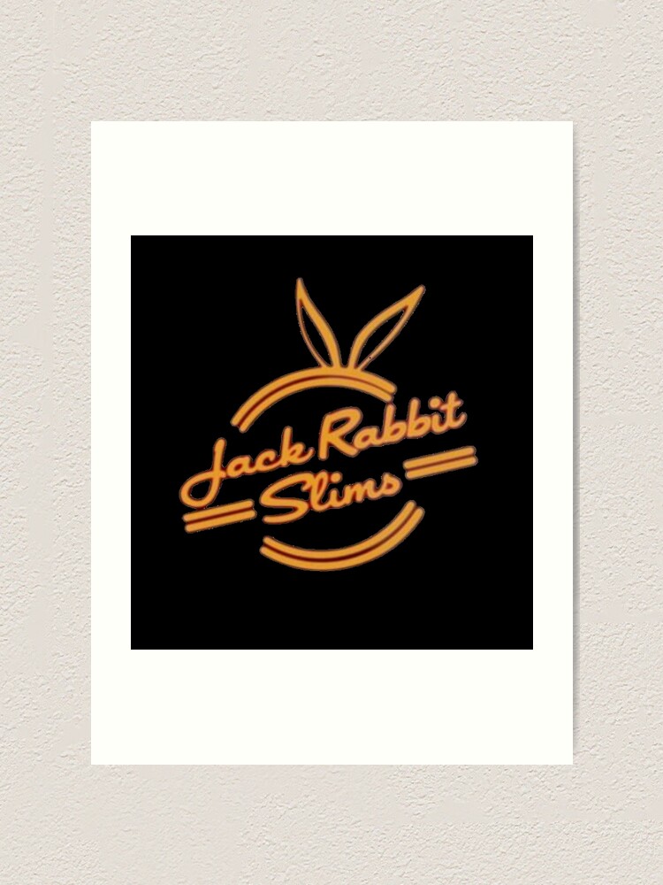 "Jack Rabbit Slims Diner" Art Print for Sale by PopCultureWow | Redbubble
