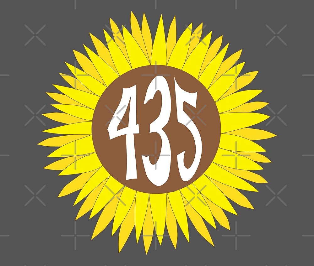 "Hand Drawn Utah Sunflower 435 Area Code" by itsrturn | Redbubble