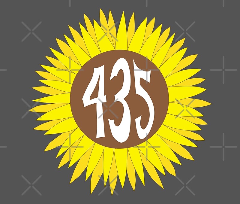 "Hand Drawn Utah Sunflower 435 Area Code" by itsrturn | Redbubble
