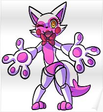 Fnaf Mangle Posters | Redbubble