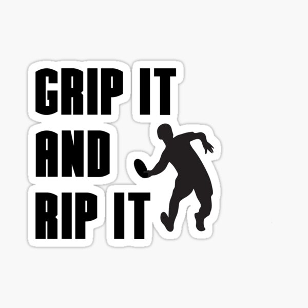 "Grip it and Rip it" Sticker for Sale by Samlux9 | Redbubble