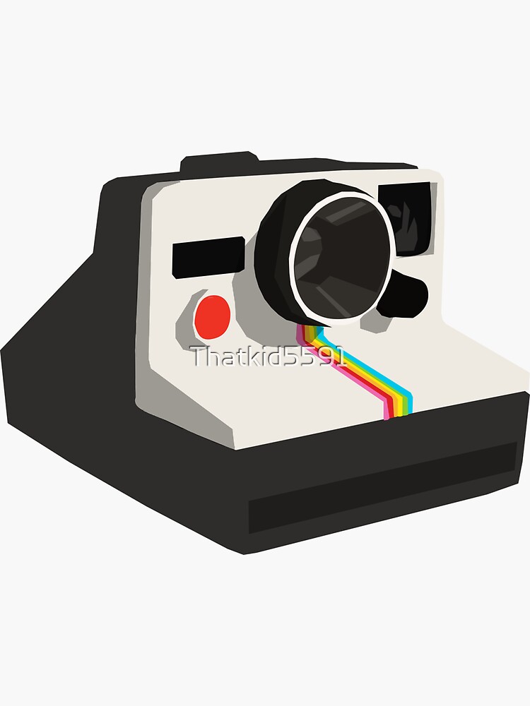 "Polaroid One Step" Sticker by Thatkid5591 | Redbubble