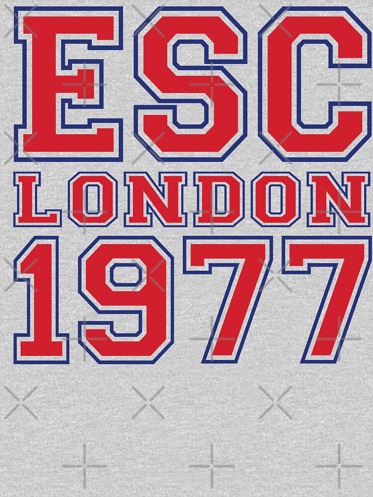 "ESC London 1977 [Eurovision]" T-shirt for Sale by lazarusheart ...
