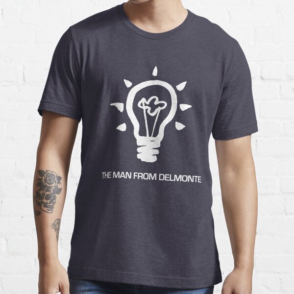 "The Man From Delmonte - Lightbulb" T-shirt for Sale by blacktocomm ...