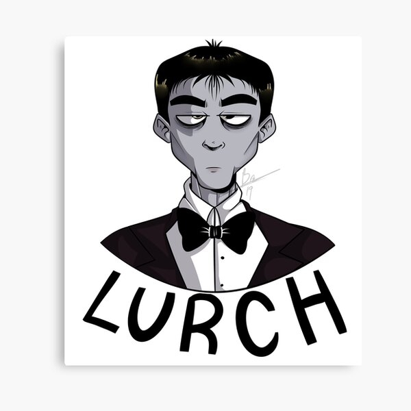 The Thing Lurch Addams Family Canvas Prints | Redbubble