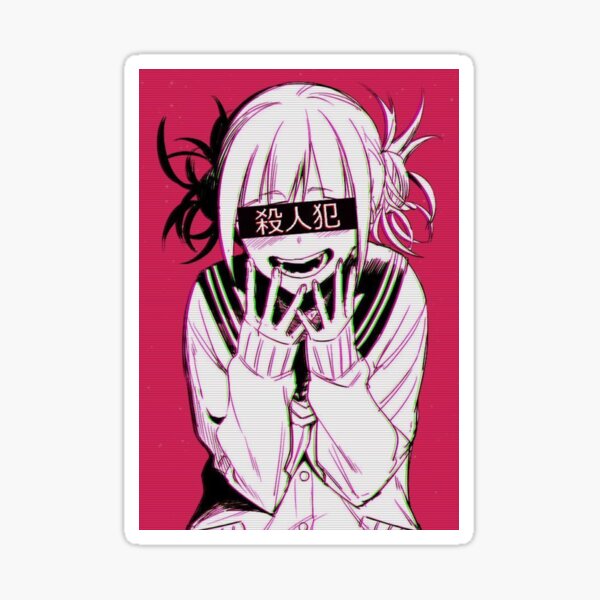"My Hero Academia - Toga" Sticker by Lawliet1568 | Redbubble
