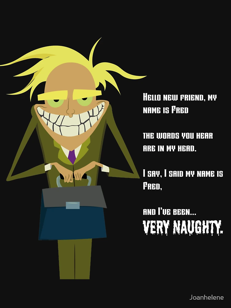 Courage The Cowardly Dog Freaky Fred Poem