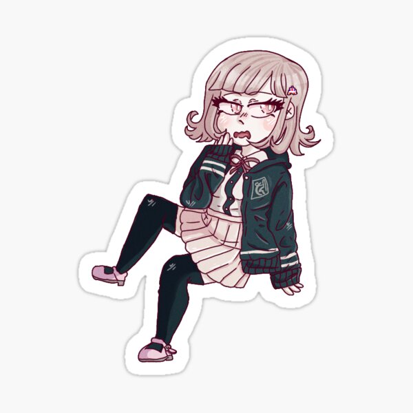 "Ultimate Gamer Chiaki Nanami" Sticker by YorukaTepes | Redbubble