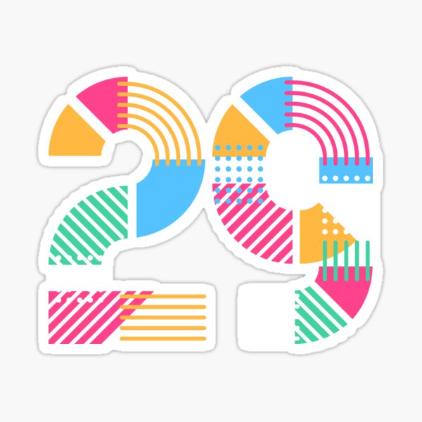 Number 29 Stickers | Redbubble