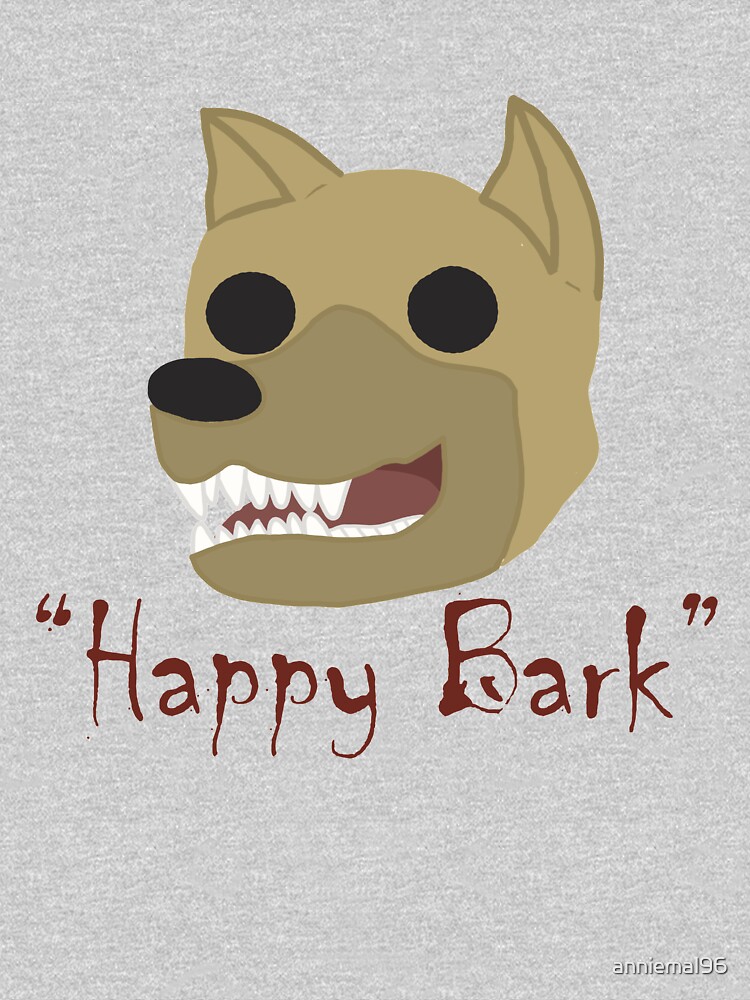""Happy Bark"" T-shirt for Sale by anniemal96 | Redbubble | dog t ...