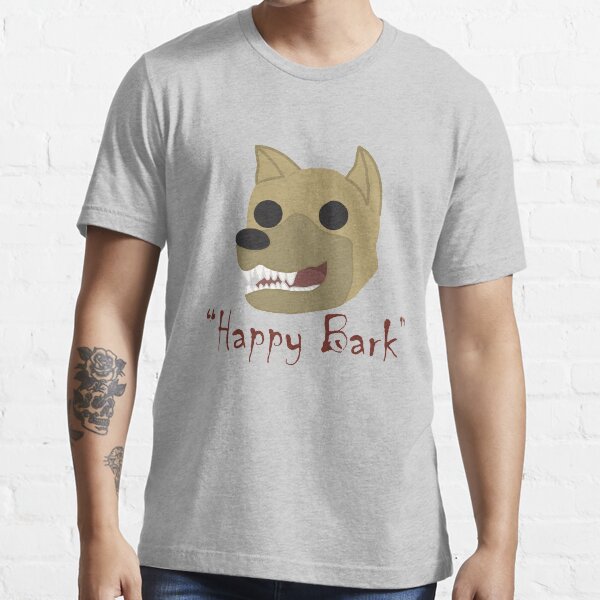 ""Happy Bark"" T-shirt for Sale by anniemal96 | Redbubble | dog t ...