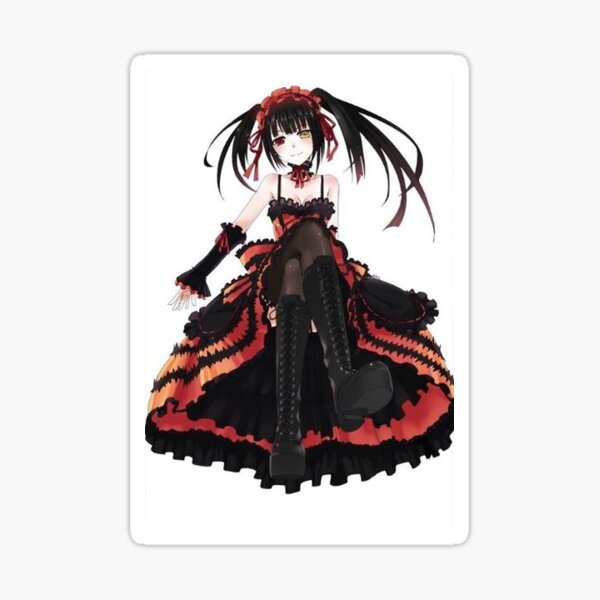 "kurumi tokisaki sticker" Sticker for Sale by fel6ny | Redbubble