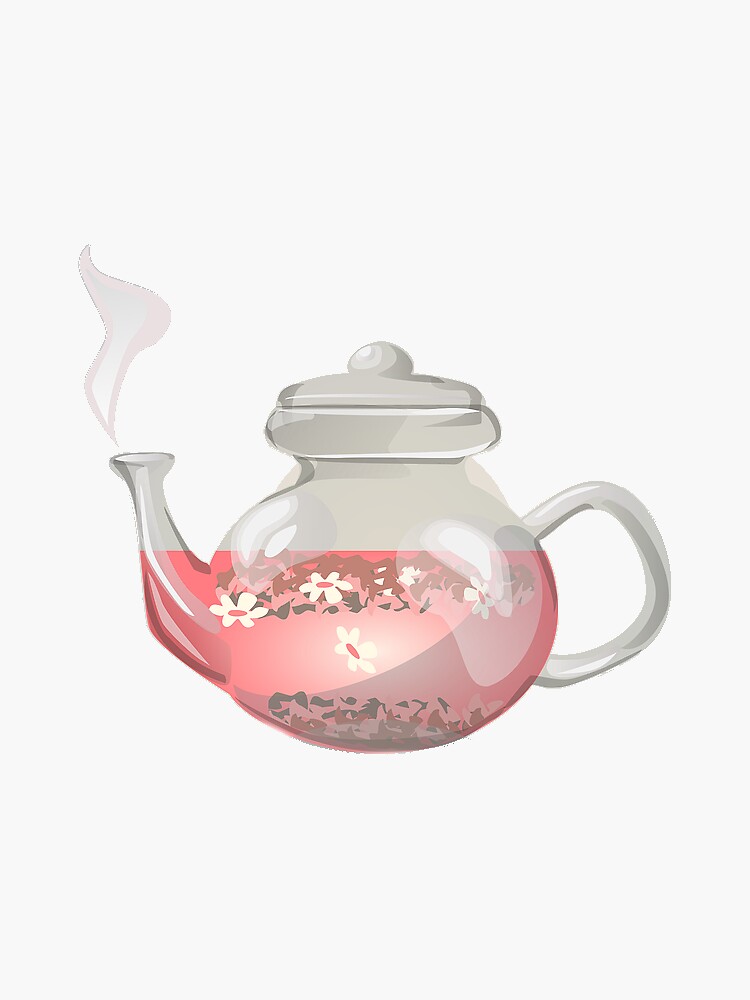 "Tea break, fruit tea" Sticker for Sale by MarcoSc11 | Redbubble