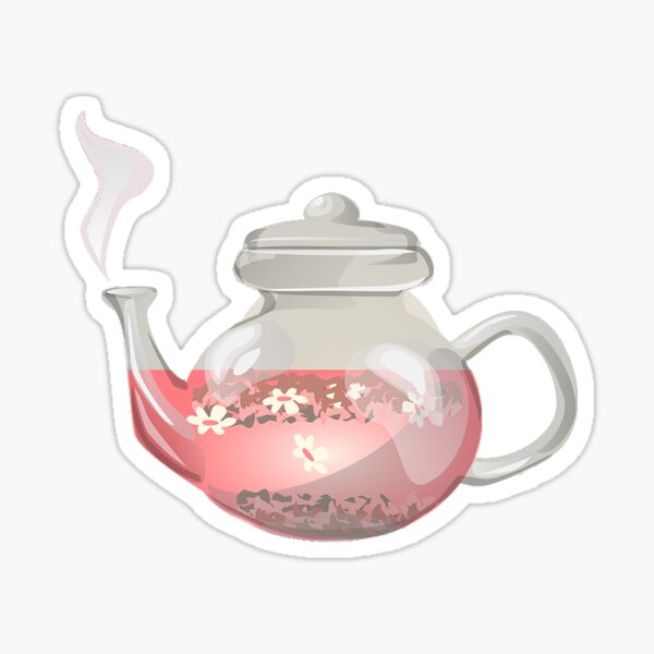 "Tea break, fruit tea" Sticker for Sale by MarcoSc11 | Redbubble