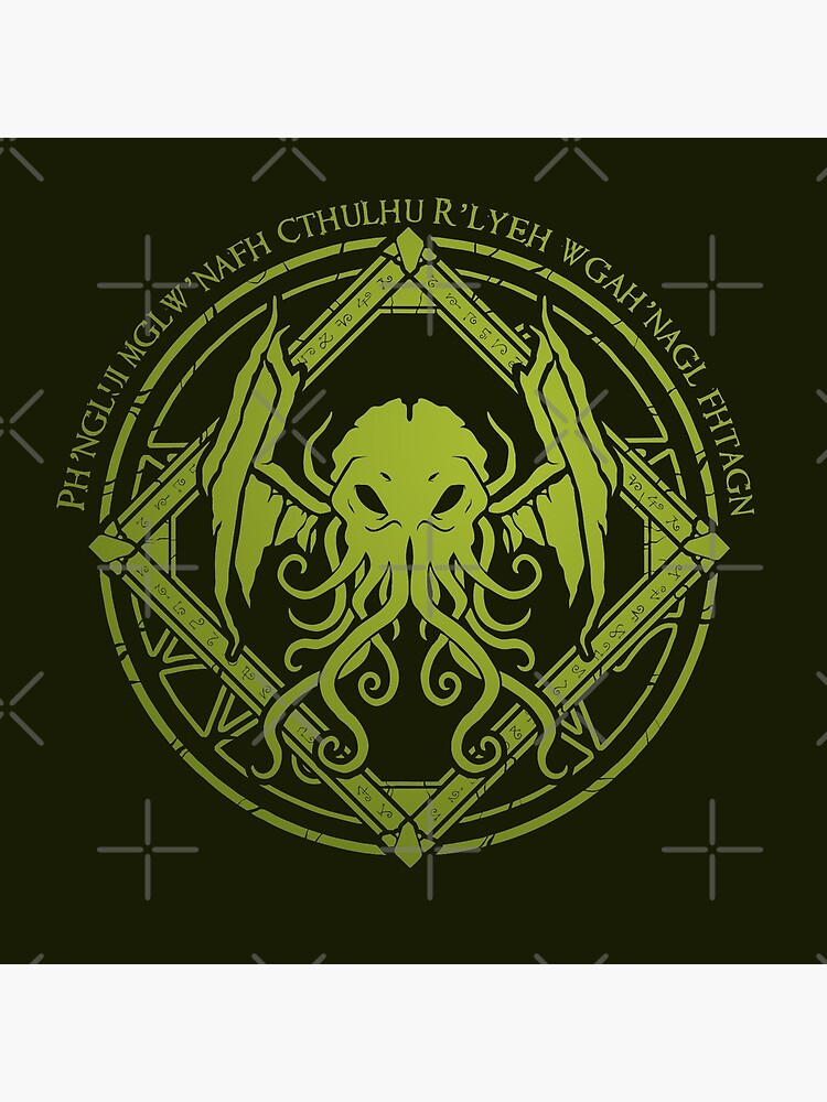 Cthulhu - Lovecraft - Chant design Coasters sold by Arraignment ...