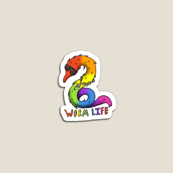 Pride Worm On A String Gay Rainbow Home & Living | Redbubble