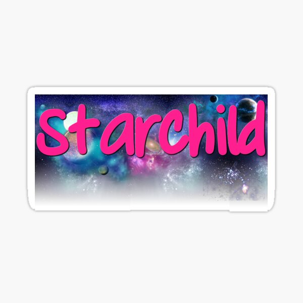 "Starchild" Sticker for Sale by RandomAssDesign | Redbubble