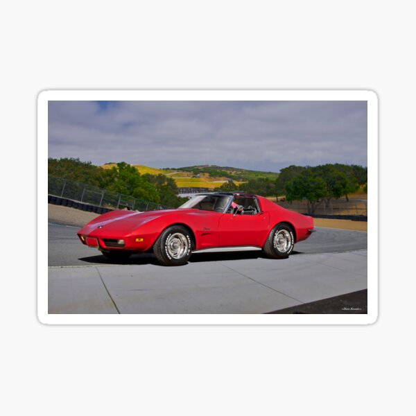 "1973 Chevrolet Corvette C3 Stingray" Sticker for Sale by DaveKoontz ...