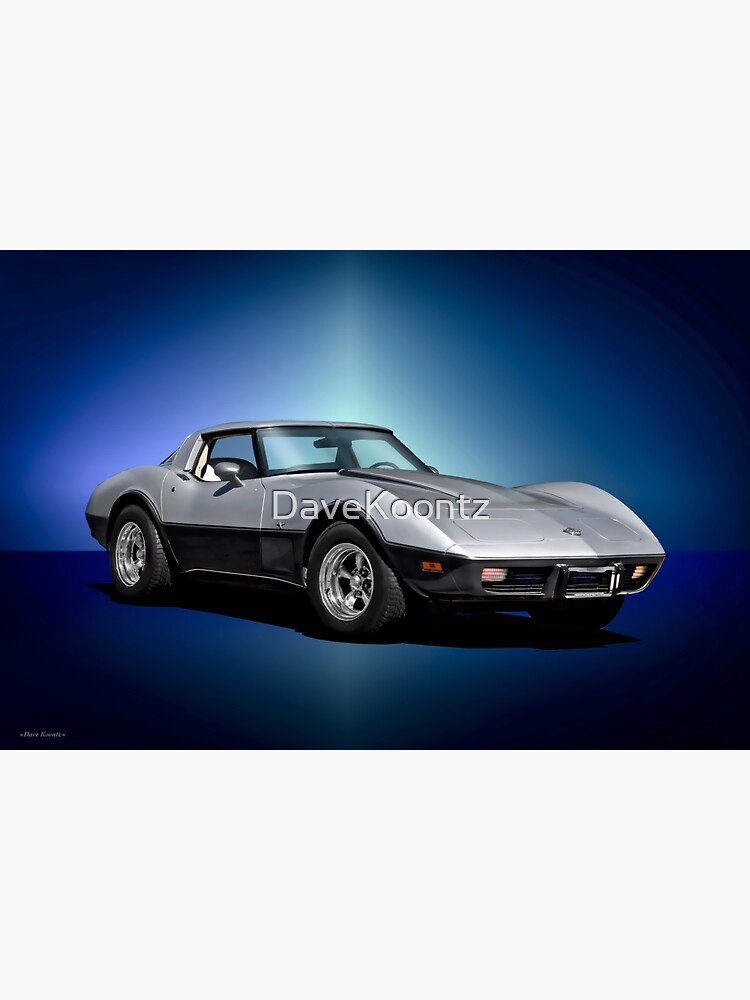 "1978 Chevrolet Corvette C3 Stingray" Sticker for Sale by DaveKoontz ...