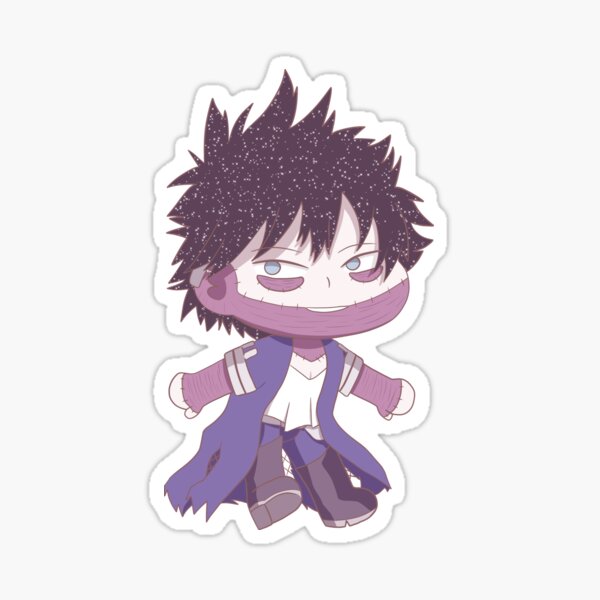 "Chibi Dabi (BNHA)" Sticker for Sale by kaixinzhao | Redbubble