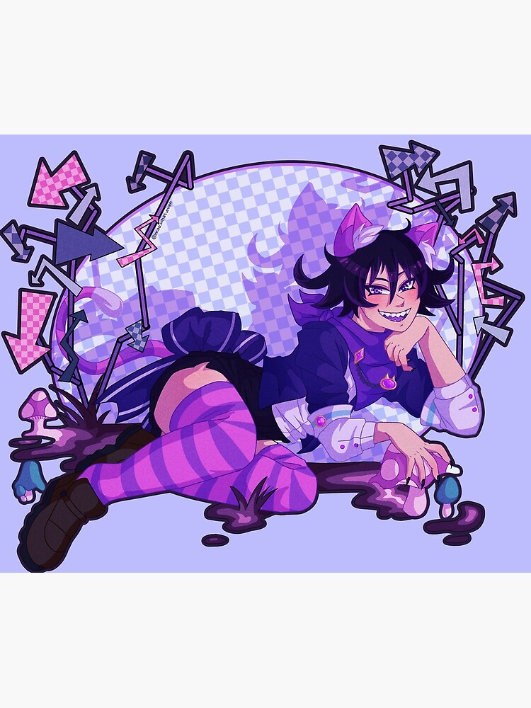 "Cheshire Cat Ouma Kokichi" Art Print by OumaKokiichi | Redbubble