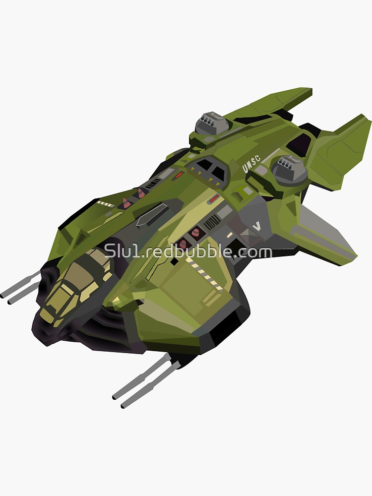 "Halo Wars UNSC Vulture" Sticker for Sale by slu1 | Redbubble