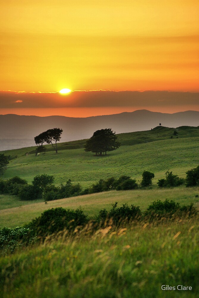 "Cleeve Common Sunset, The Cotswolds, England" by Giles Clare | Redbubble