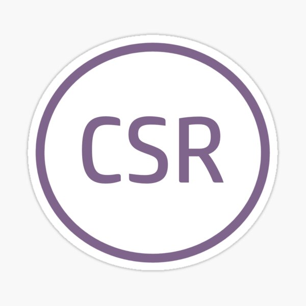 "CSR Digital Media Icon" Sticker by csrdigitalmedia | Redbubble