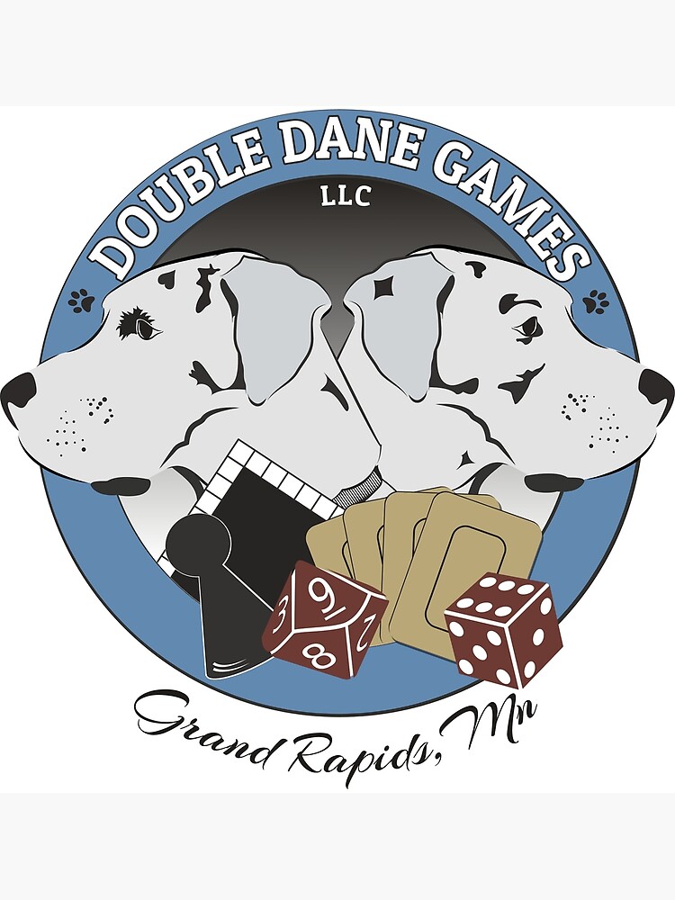 "Double Dane Games (Logo)" Poster for Sale by DoubleDaneGames | Redbubble