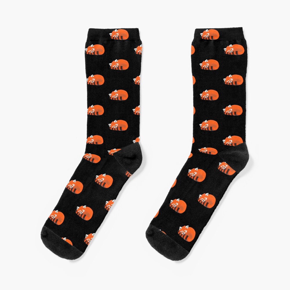 " wake me up another day red panda" Socks for Sale by CactusArt | Redbubble
