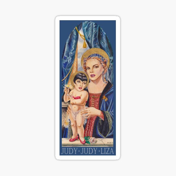 "Judy Judy Liza" Sticker for Sale by Hautforte | Redbubble