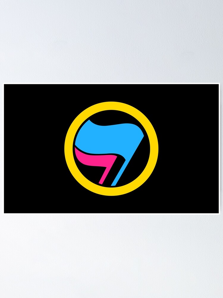 "Pantifa - Pansexual Antifascist Resistance" Poster by dru1138 | Redbubble