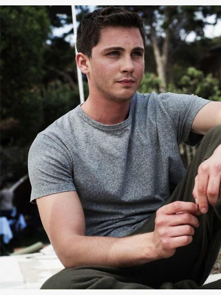 "Logan Lerman" Poster by asdmarisol | Redbubble