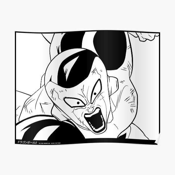 "Angry Frieza" Poster by Rukunetsu | Redbubble