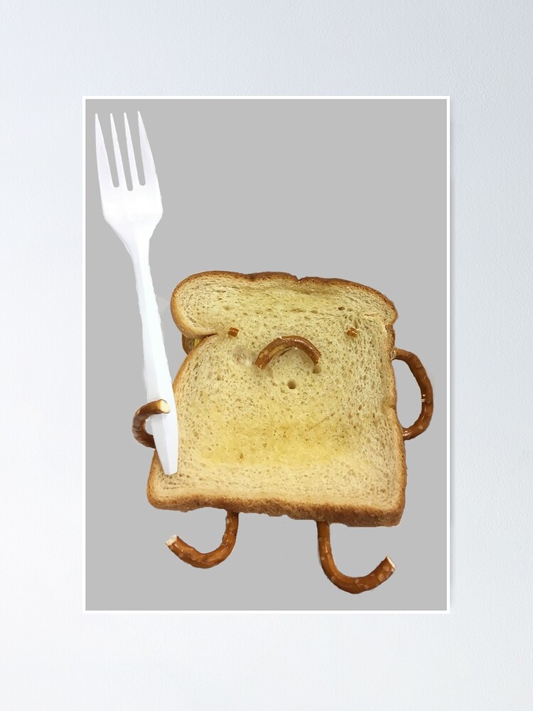 "Mr. Bread" Poster by Squid-ink-art | Redbubble