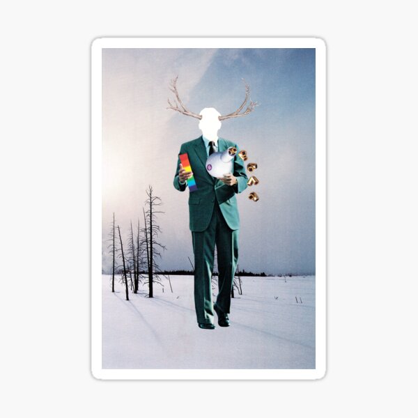 "Faceless" Sticker for Sale by lerson | Redbubble