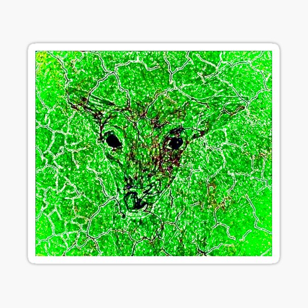 "There’s the green sheep! " Sticker by YollieBeeArt | Redbubble
