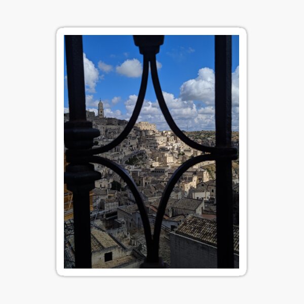 "Matera Details" Sticker by Ravanella | Redbubble