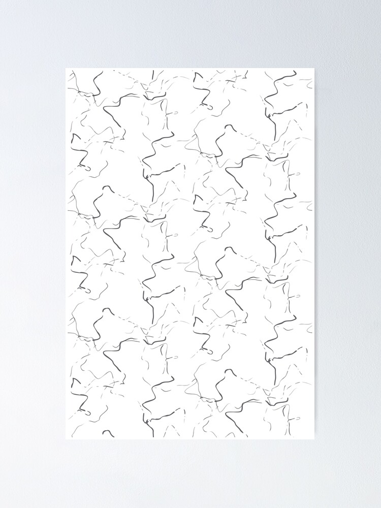 "Elegant Marble Stone Texture Black & White" Poster for Sale by ...